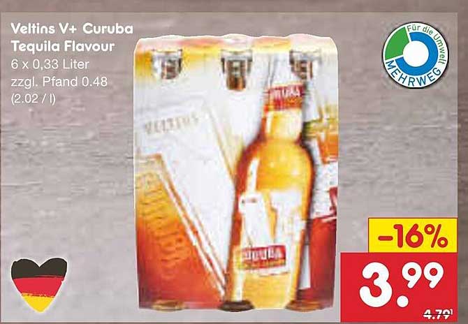 Veltins V+ Curuba Tequila Flavour Angebot bei Netto Marken-Discount ...