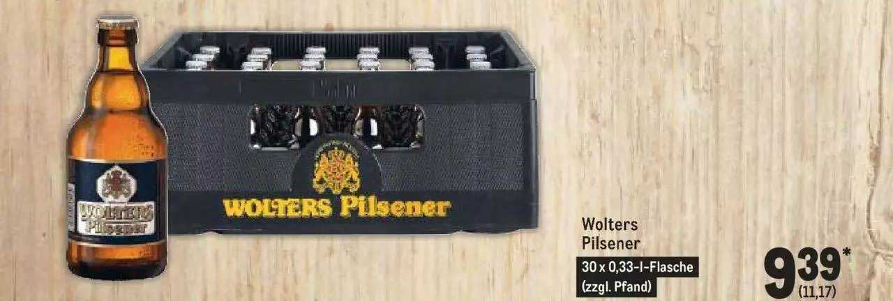 Wolters Pilsener Angebot bei METRO - 1Prospekte.de