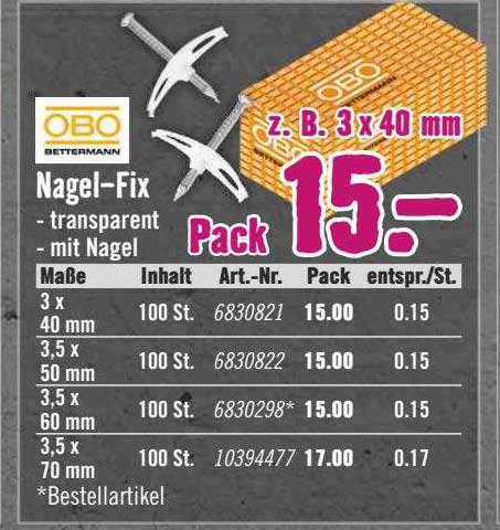 Aktuelle Nagel Angebote diese Woche | 1Prospekte.de