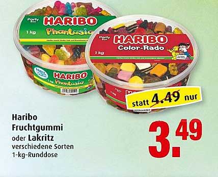 Haribo Fruchtgummi Oder Lakritz Angebot bei Markant - 1Prospekte.de