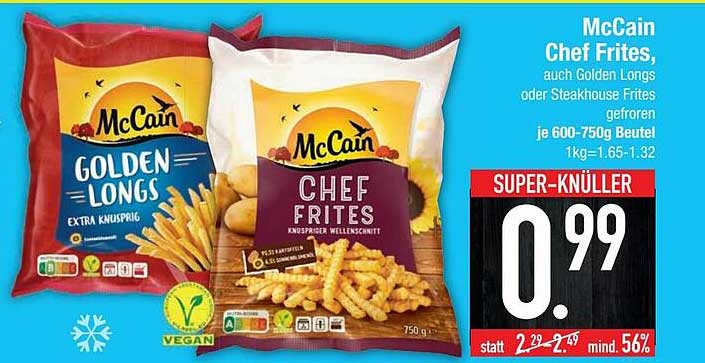 Mccain Chef Frites Angebot bei E Center - 1Prospekte.de