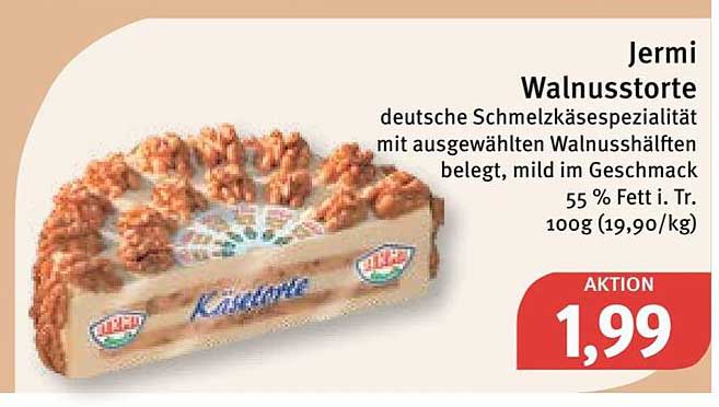 Jermi Walnusstorte Angebot bei V Markt
