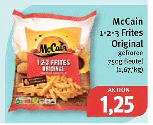 Mccain 1-2-3 Frites Original Angebot bei Feneberg