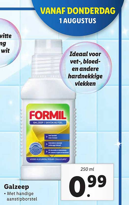 Formil Galzeep aanbieding bij Lidl