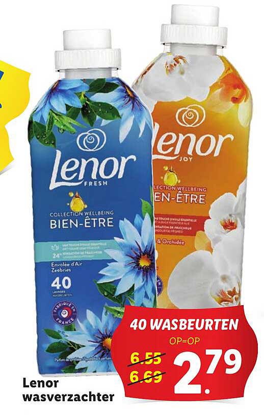Lenor Wasverzachter aanbieding bij Lidl