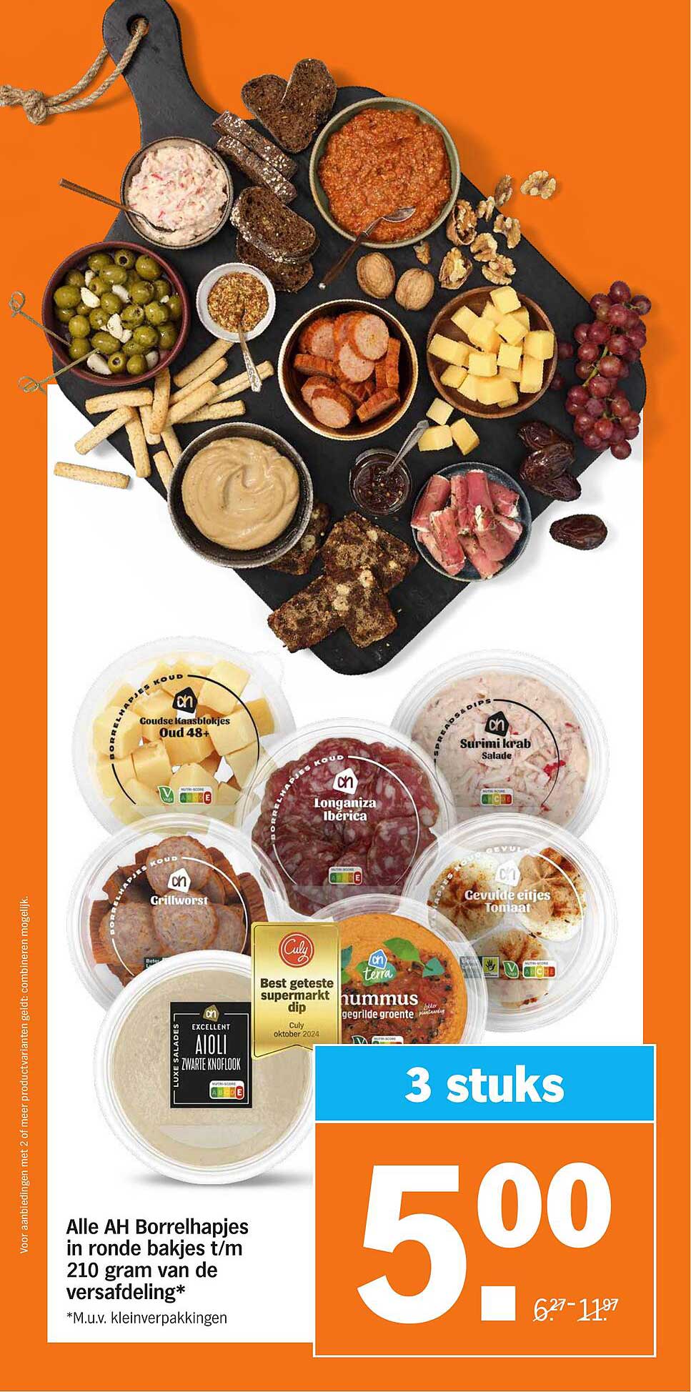 Alle Ah Borrelhapjes In Ronde Bakjes T/M 210 Gram Van De Versafdeling ...