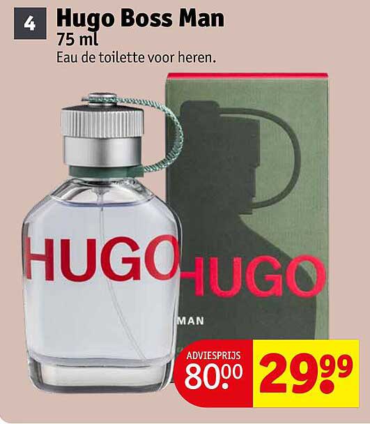 Hugo Boss Man aanbieding bij Kruidvat