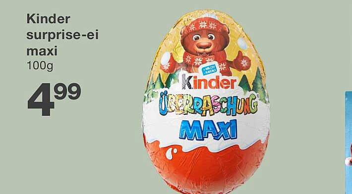 Kinder Surprise-Ei Maxi aanbieding bij KiK
