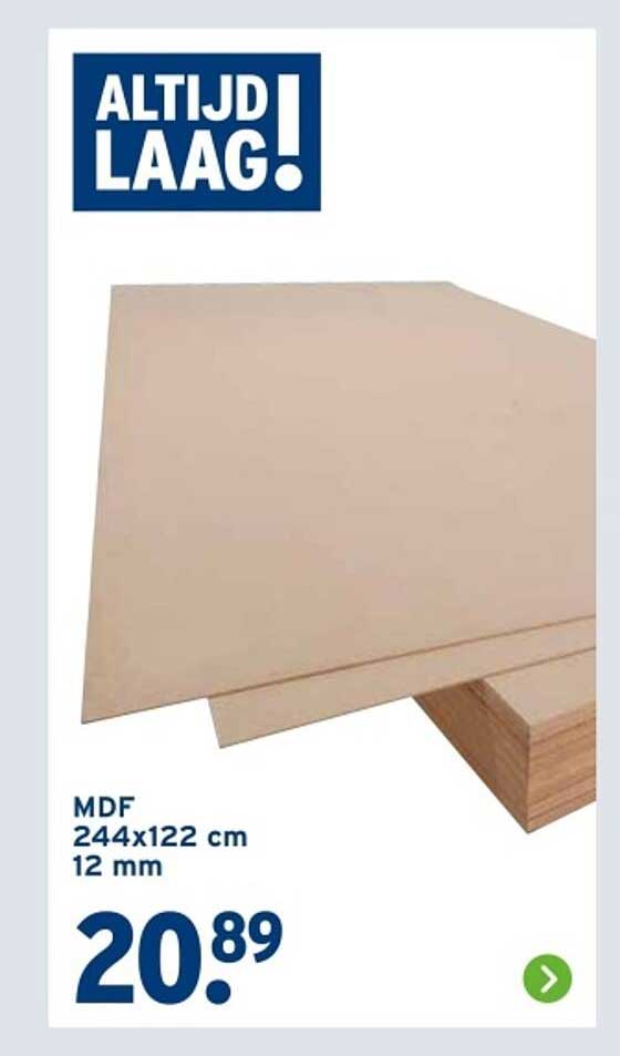 Mdf aanbieding bij GAMMA