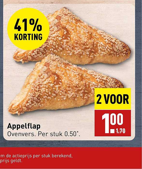 Appelflap aanbieding bij ALDI