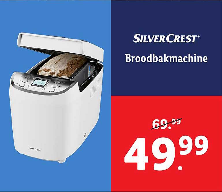 Silvercrest Broodbakmachine aanbieding bij Lidl