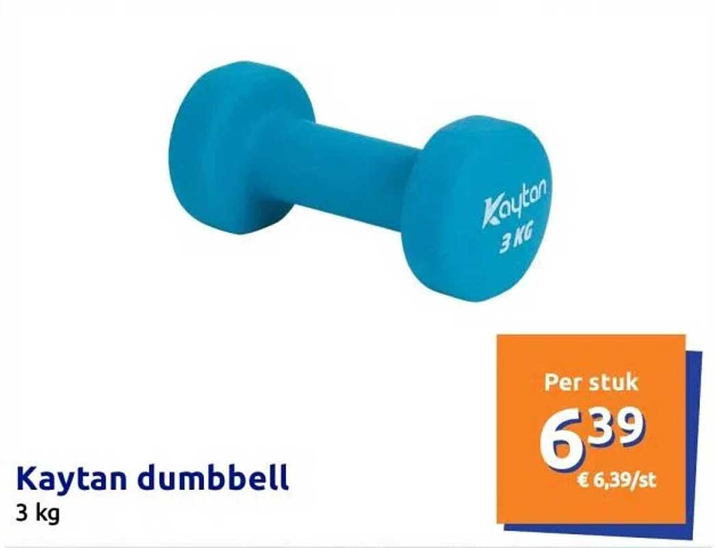 Kaytan Dumbbell aanbieding bij Action