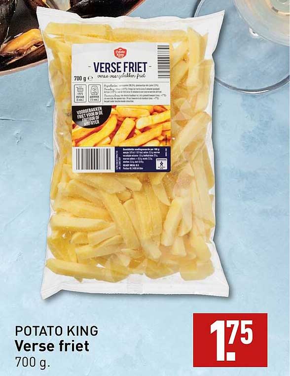 Potato King Verse Friet aanbieding bij ALDI