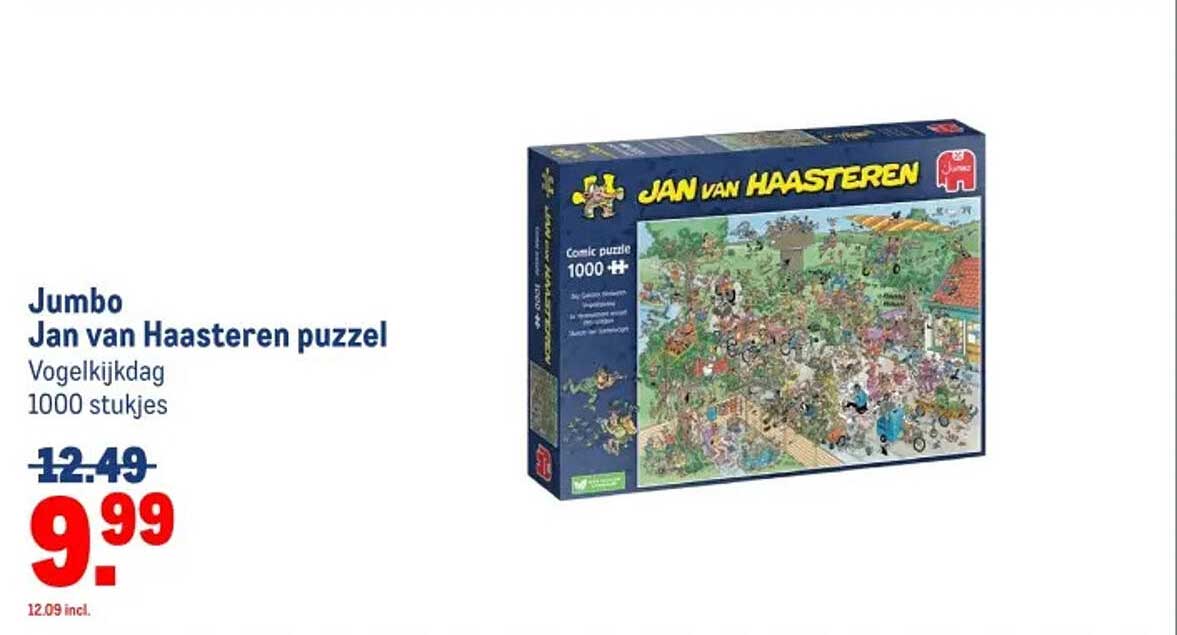 Jumbo Jan Van Haasteren Puzzel aanbieding bij Makro