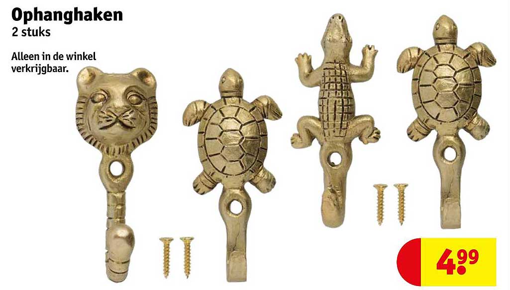 Ophanghaken aanbieding bij Kruidvat