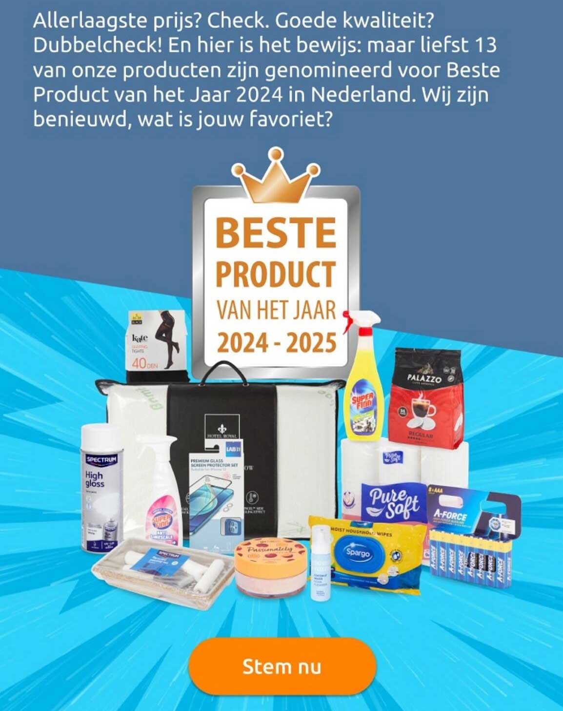 Beste Product Van Het Jaar 2024 - 2025 aanbieding bij Action