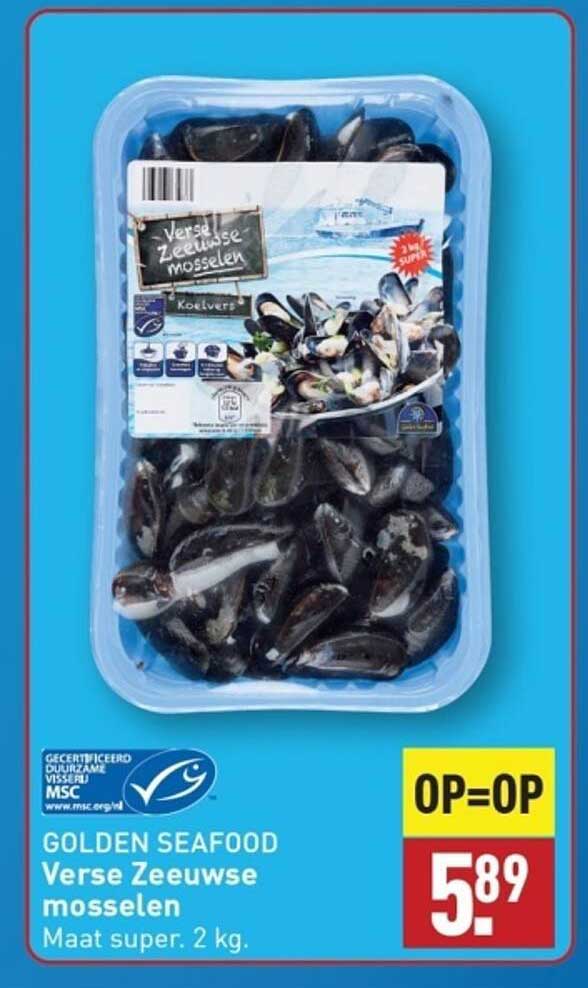 Verse Zeeuwse Mosselen aanbieding bij ALDI