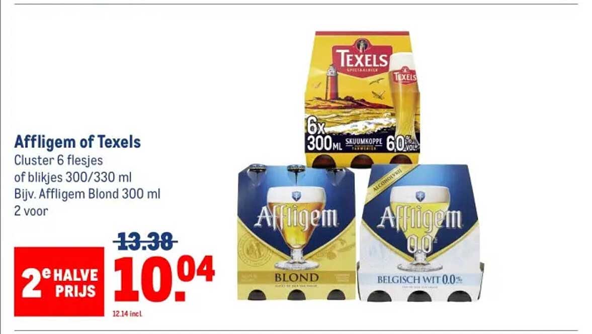 Affligem Of Texels aanbieding bij Makro