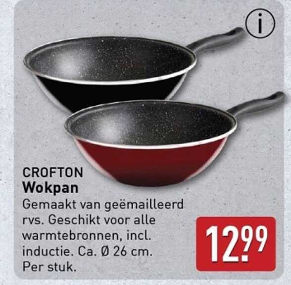Crofton Wokpan aanbieding bij ALDI
