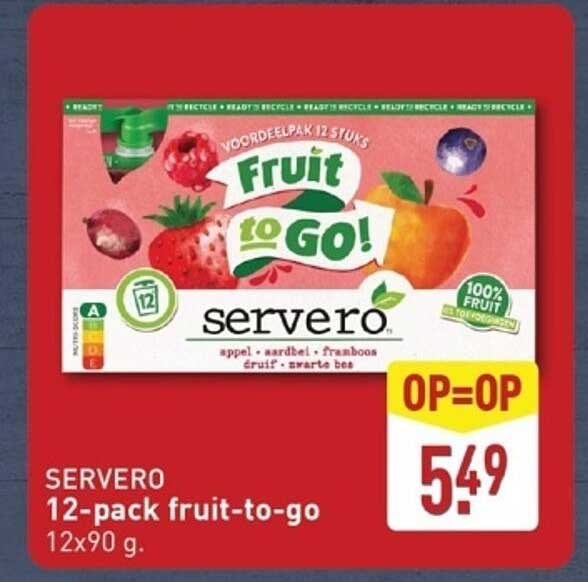 Fruit To Go! aanbieding bij ALDI