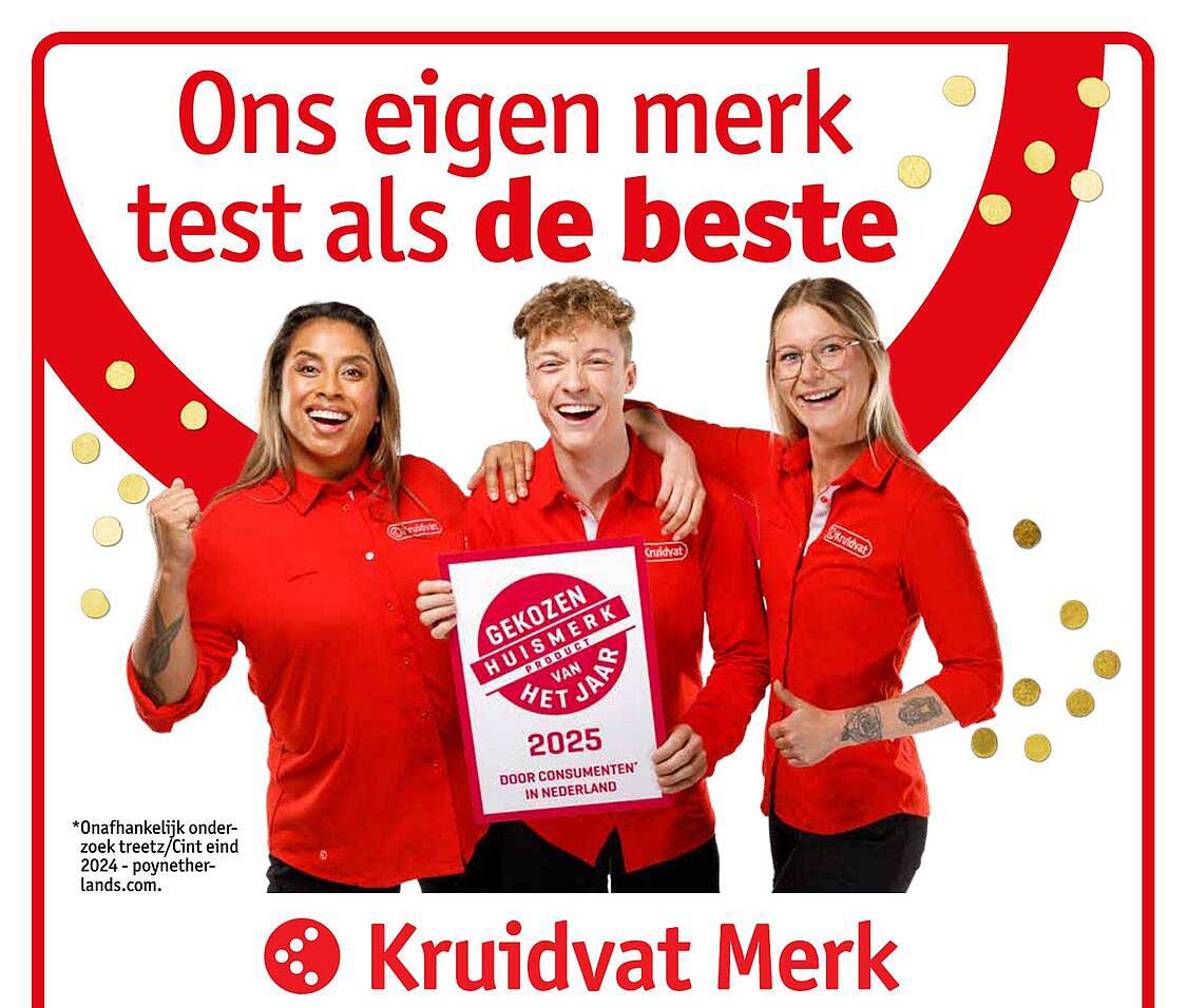 Kruidvat Merk aanbieding bij Kruidvat