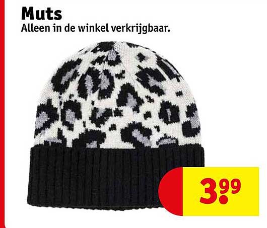 Muts aanbieding bij Kruidvat