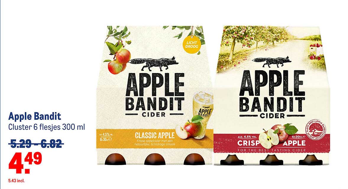 Apple Bandit aanbieding bij Makro