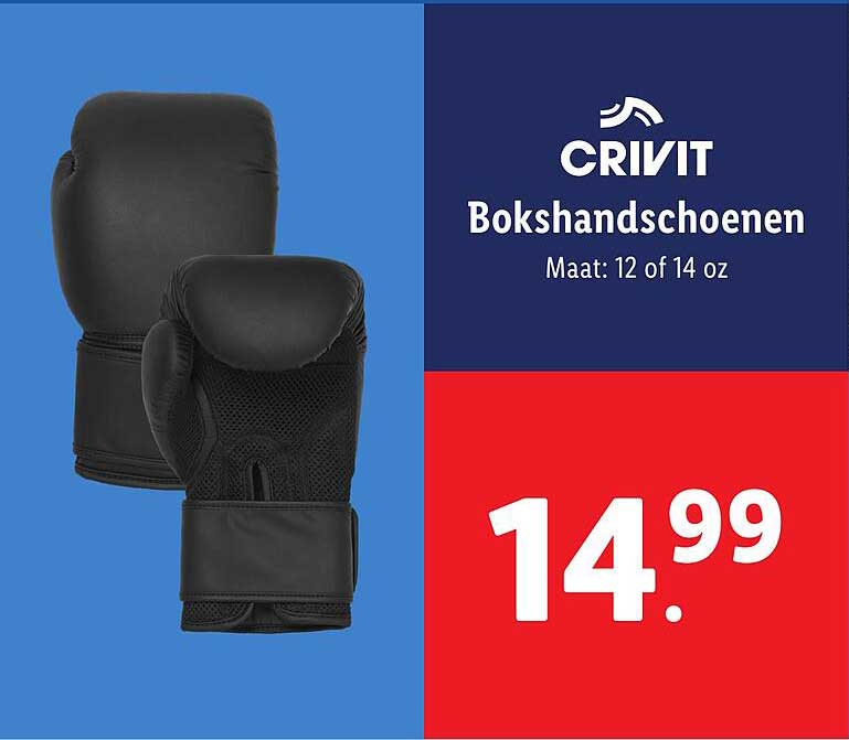 Crivit Bokshandschoenen aanbieding bij Lidl
