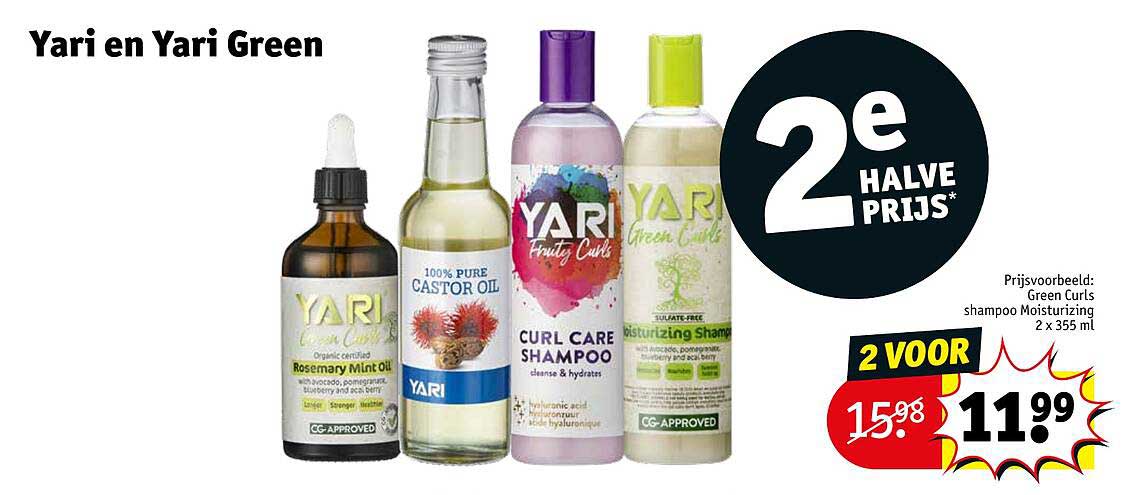 Yari En Yari Green aanbieding bij Kruidvat