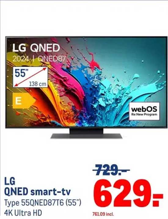 Lg Qned Smart-Tv aanbieding bij Makro
