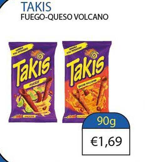 Takis Fuego-Queso Volcano aanbieding bij Tanger Markt