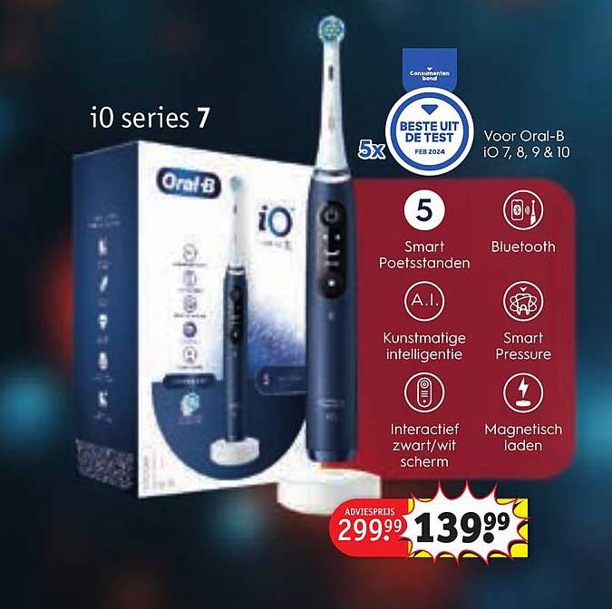 Oral-B Io Series 7 aanbieding bij Kruidvat