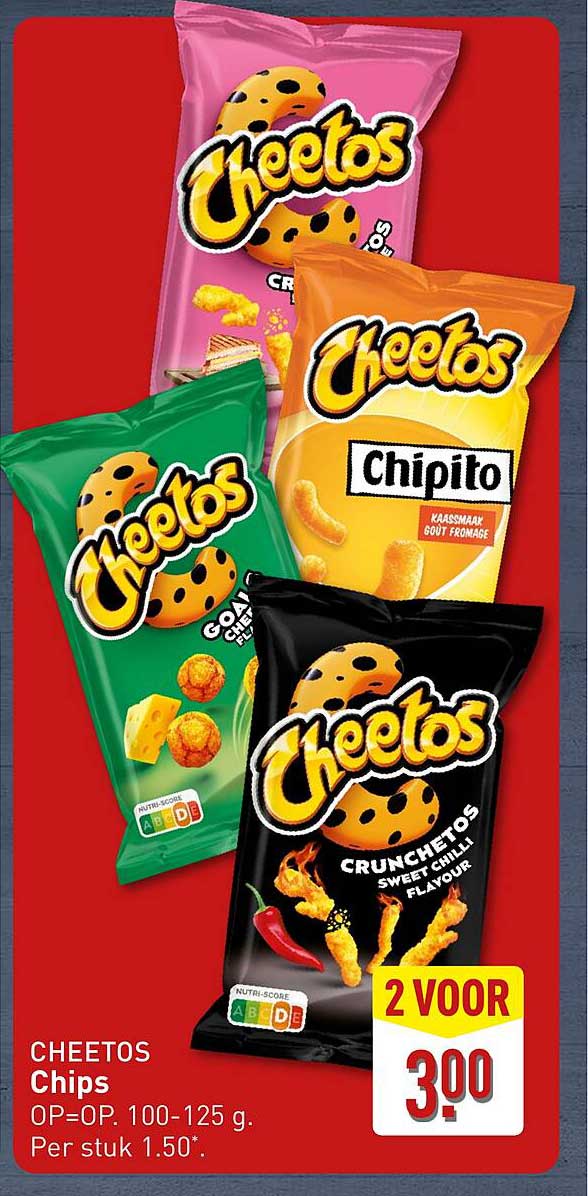Cheetos Chips aanbieding bij ALDI