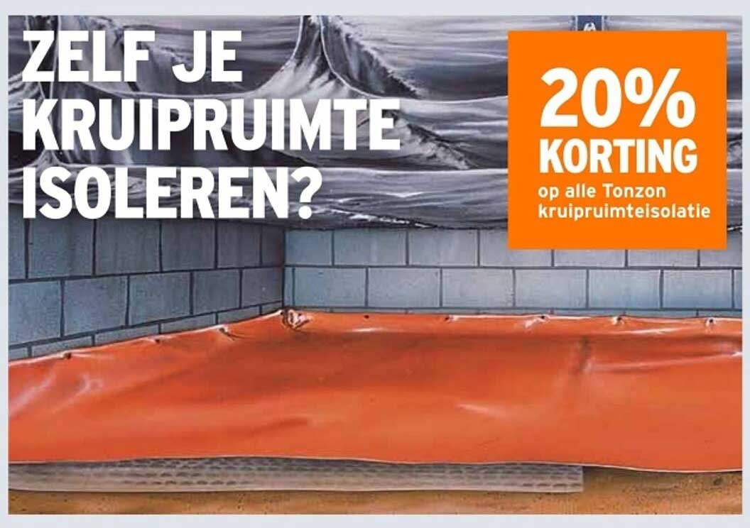 Zelf Je Kruipruimte Isoleren? aanbieding bij GAMMA