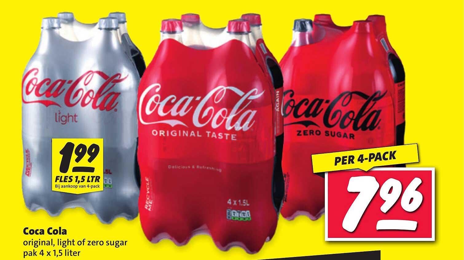 Coca Cola aanbieding bij Nettorama