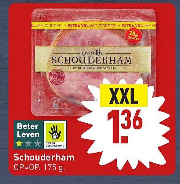 Gerookte Schouderham aanbieding bij ALDI