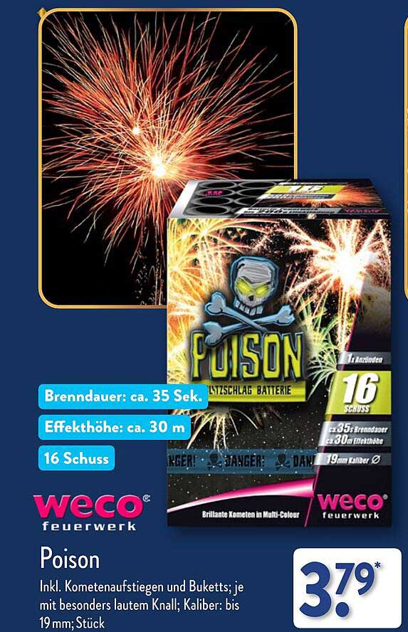 Poison aanbieding bij ALDI