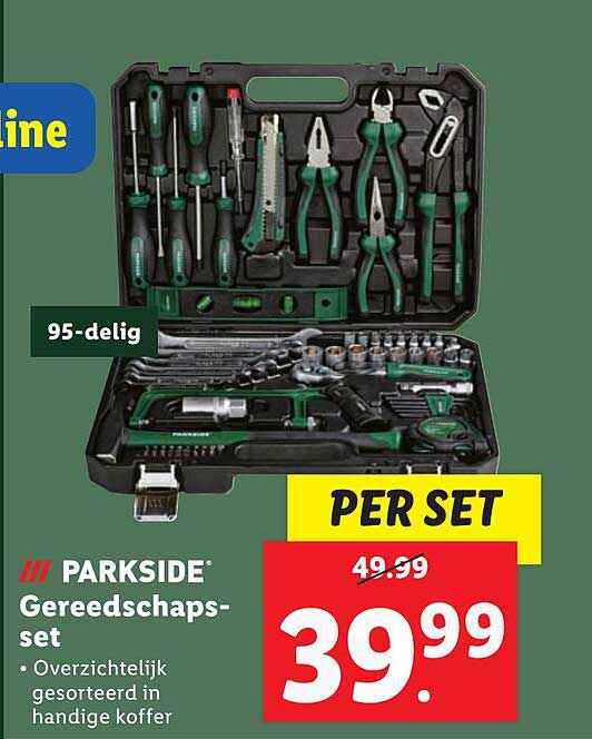 Parkside® Gereedschaps-Set aanbieding bij Lidl