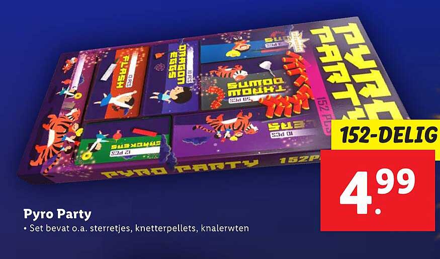 Pyro Party aanbieding bij Lidl