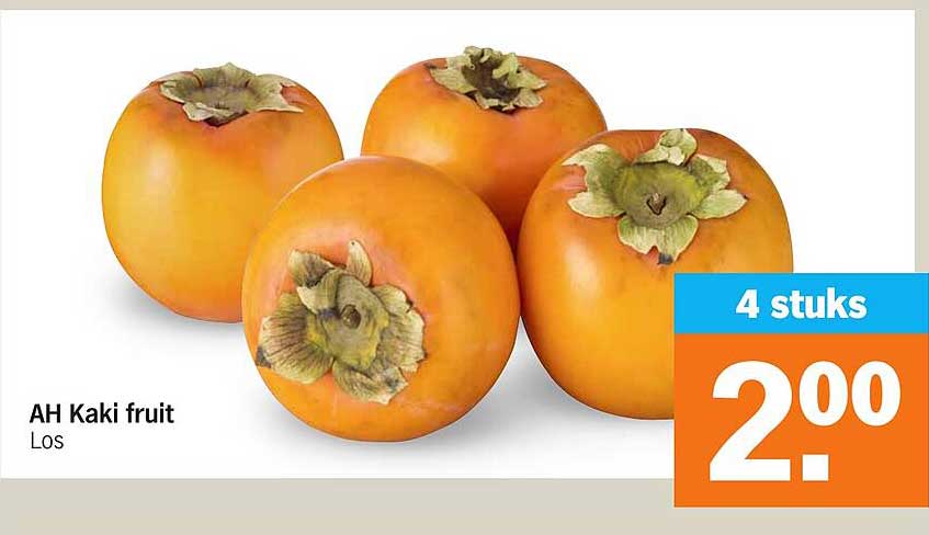Ah Kaki Fruit aanbieding bij Albert Heijn