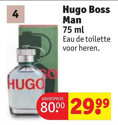 Hugo Boss Man aanbieding bij Kruidvat