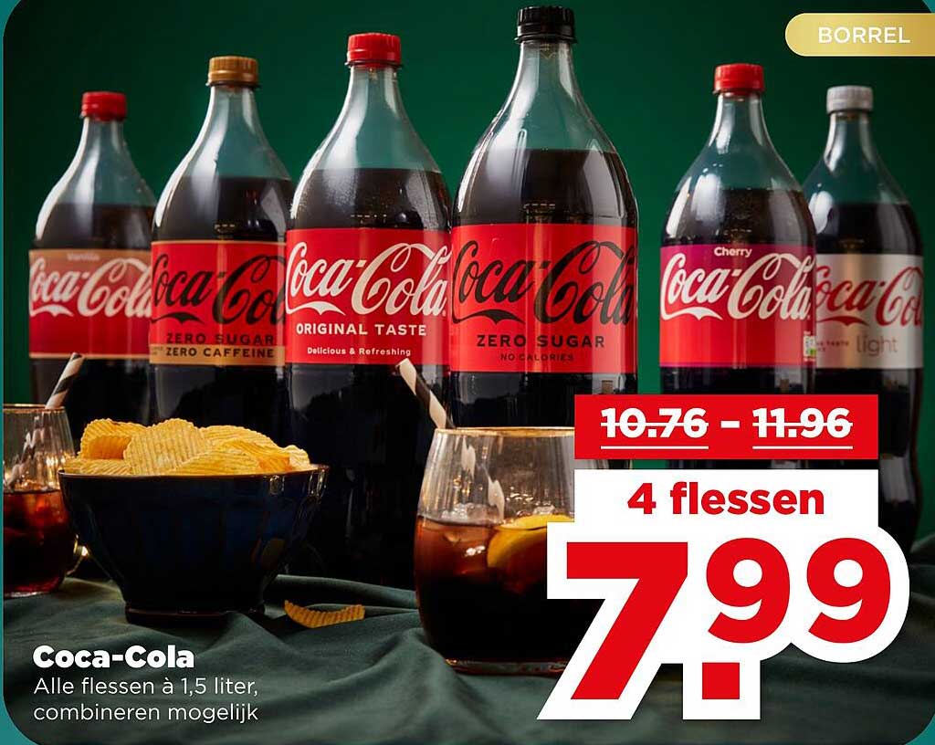 Coca-Cola aanbieding bij PLUS