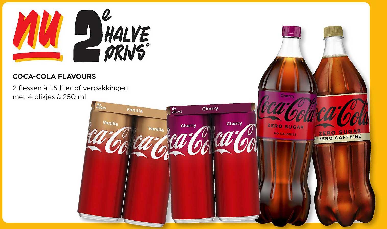 Coca-Cola Flavours aanbieding bij Jumbo