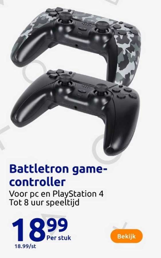 Battletron Game-Controller aanbieding bij Action