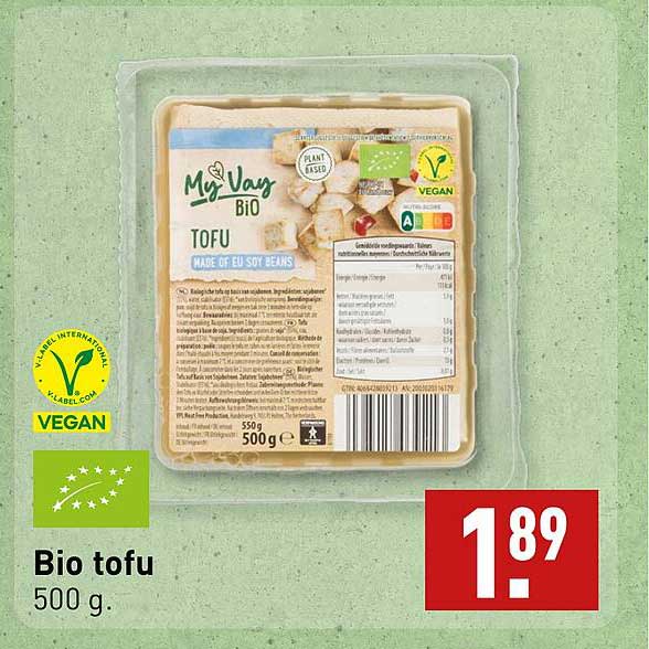 Bio Tofu aanbieding bij ALDI