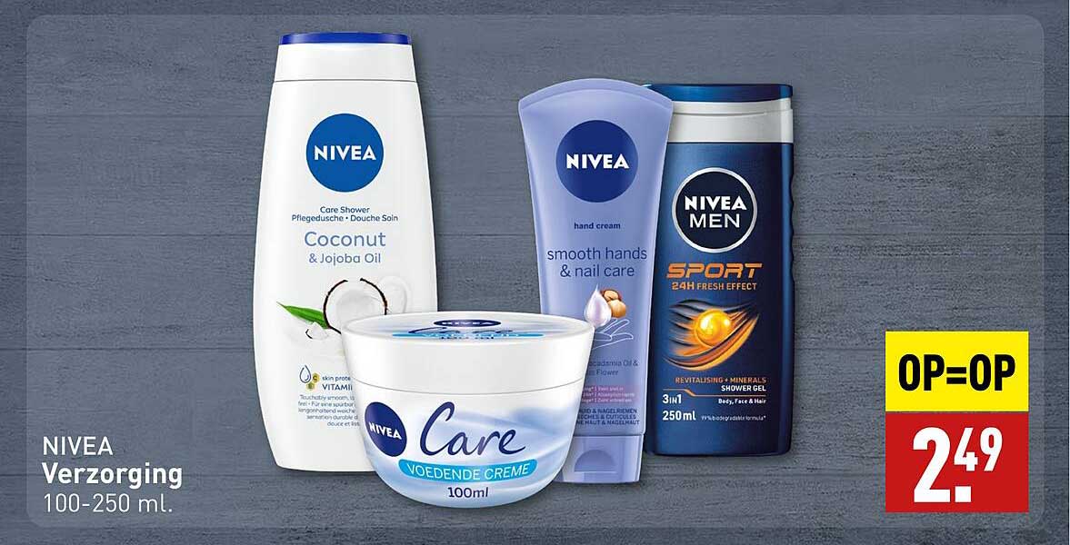 Nivea Verzoring aanbieding bij ALDI