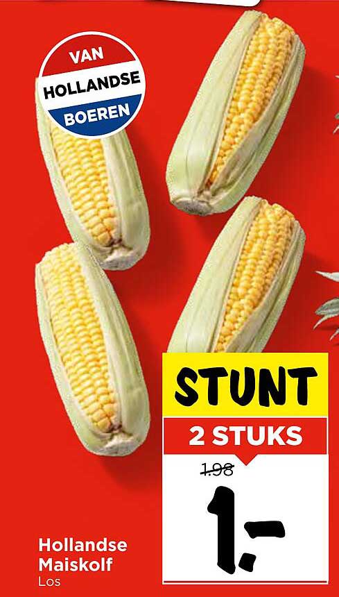Hollandse Maiskolf aanbieding bij Vomar