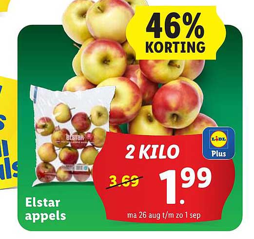 Elstar Appels aanbieding bij Lidl