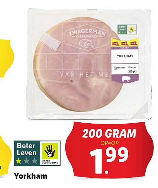 Yorkham aanbieding bij Lidl