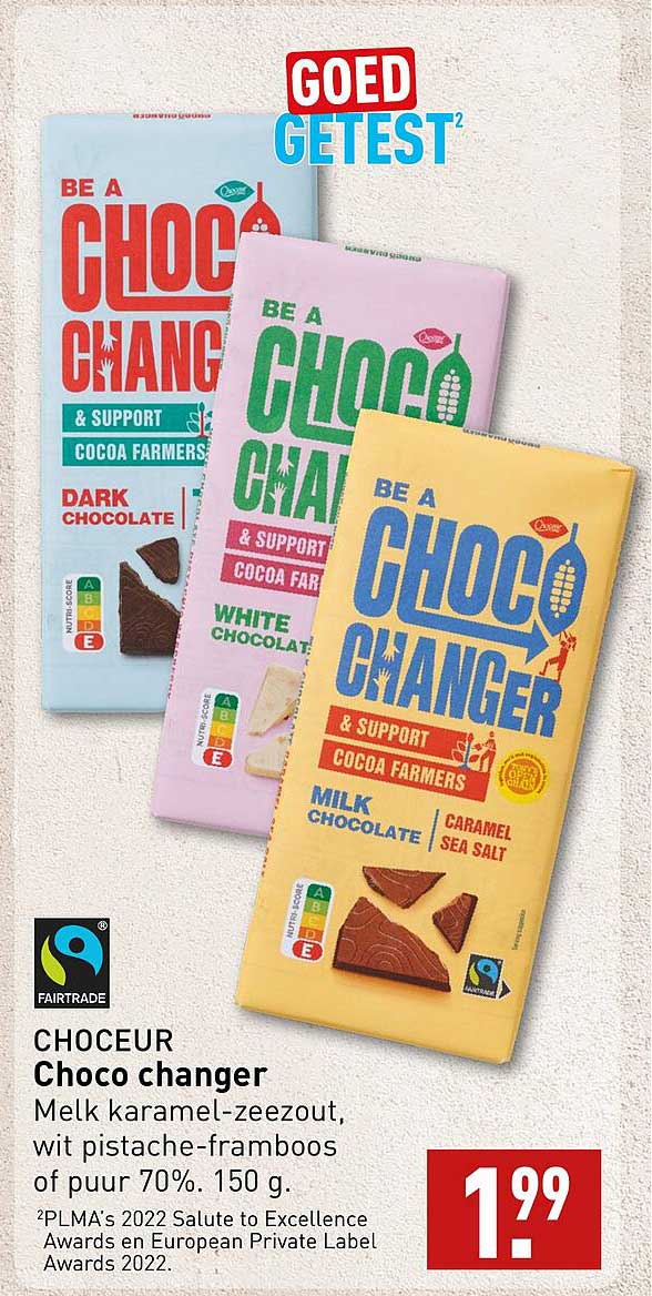 Choco Changer aanbieding bij ALDI